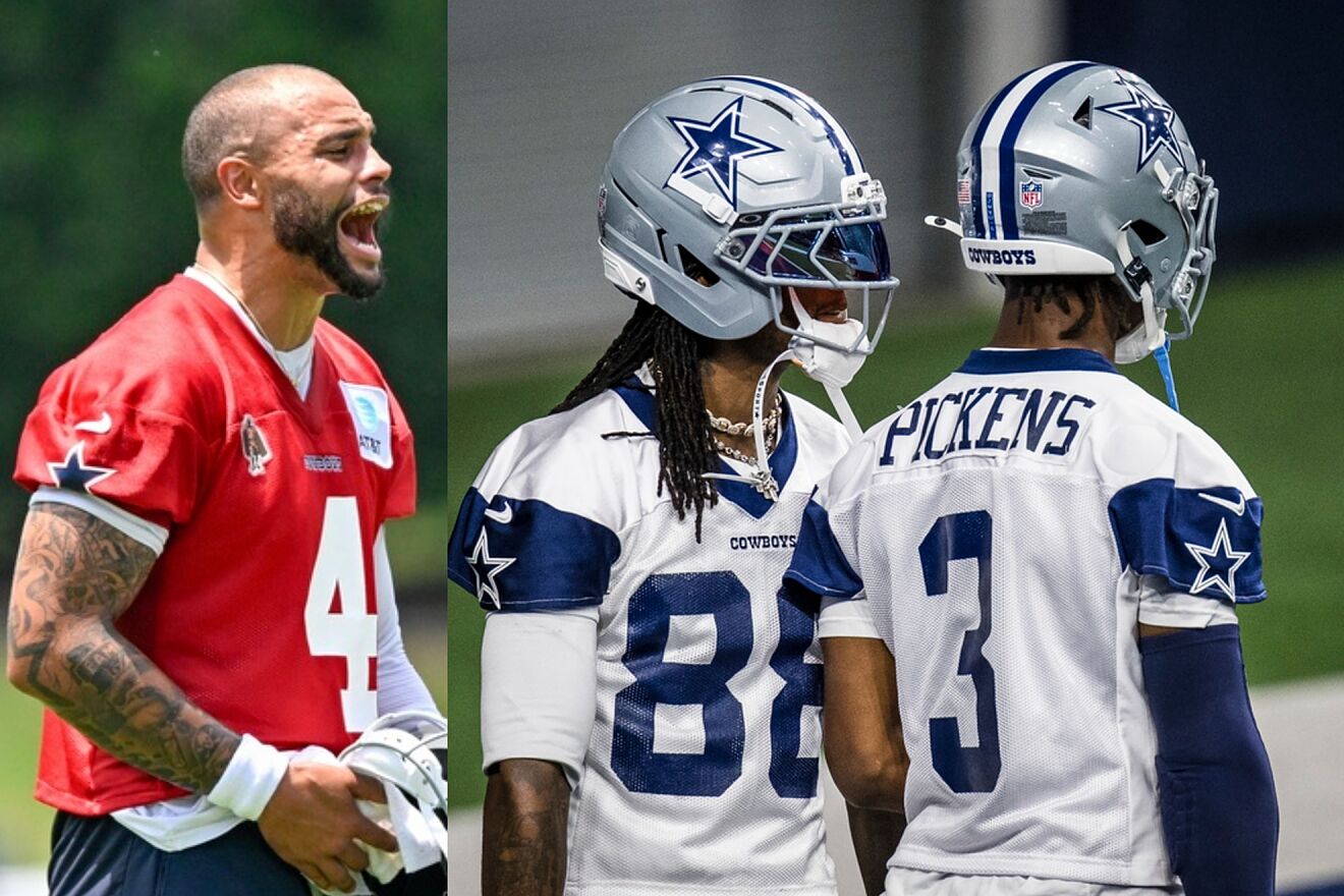 Dak Prescott gushes over new WR duo: "Exciting as hell" to throw to ...