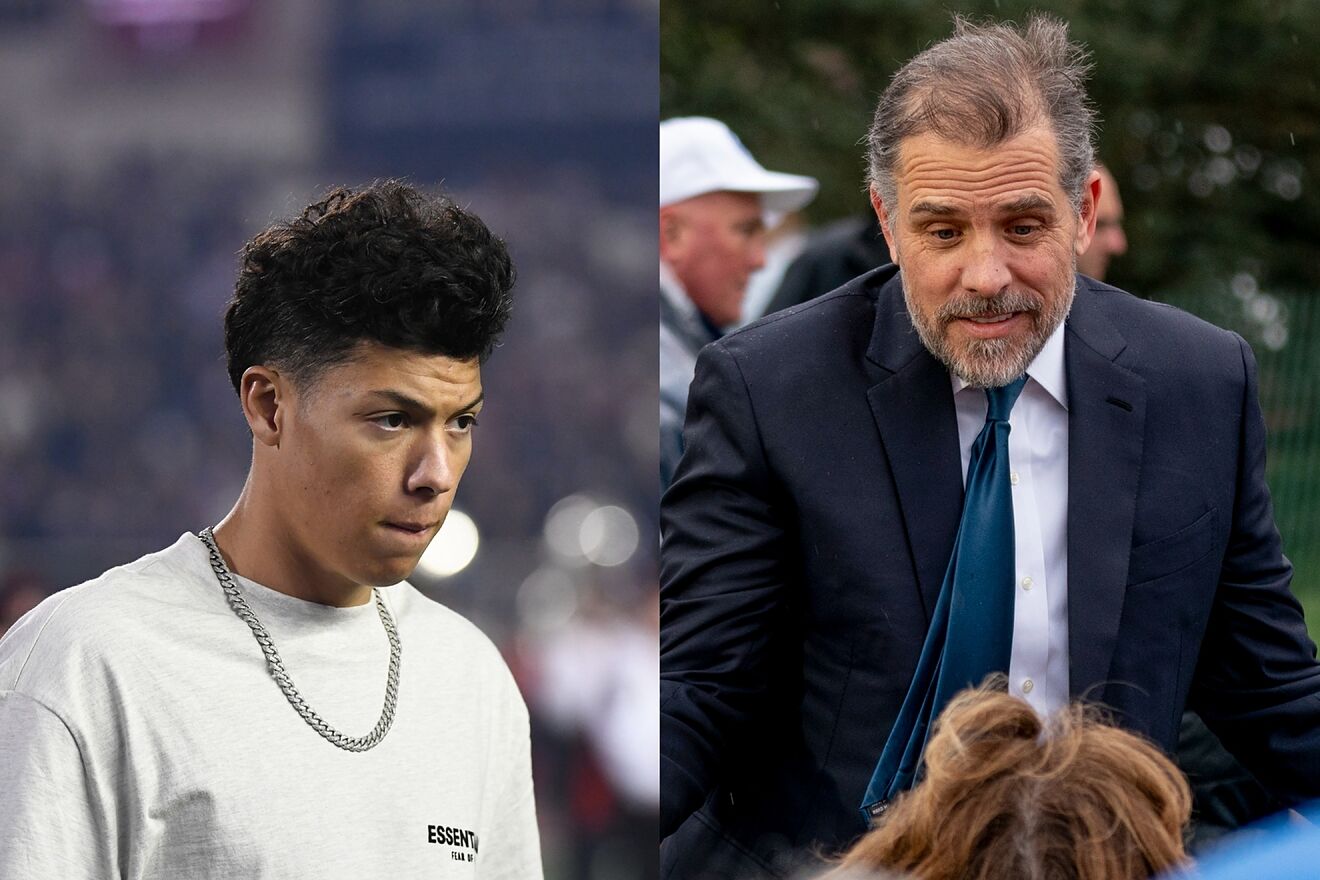 Patrick Mahomes' brother Jackson is compared to Hunter Biden, President ...