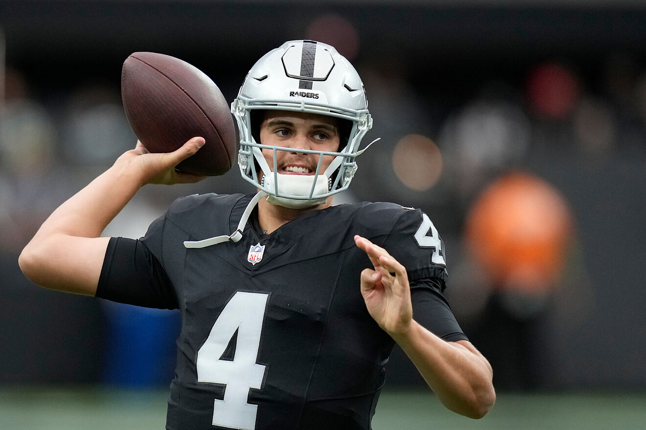 Raiders quarterback controversy: Could Aidan O'Connell replace Geno ...
