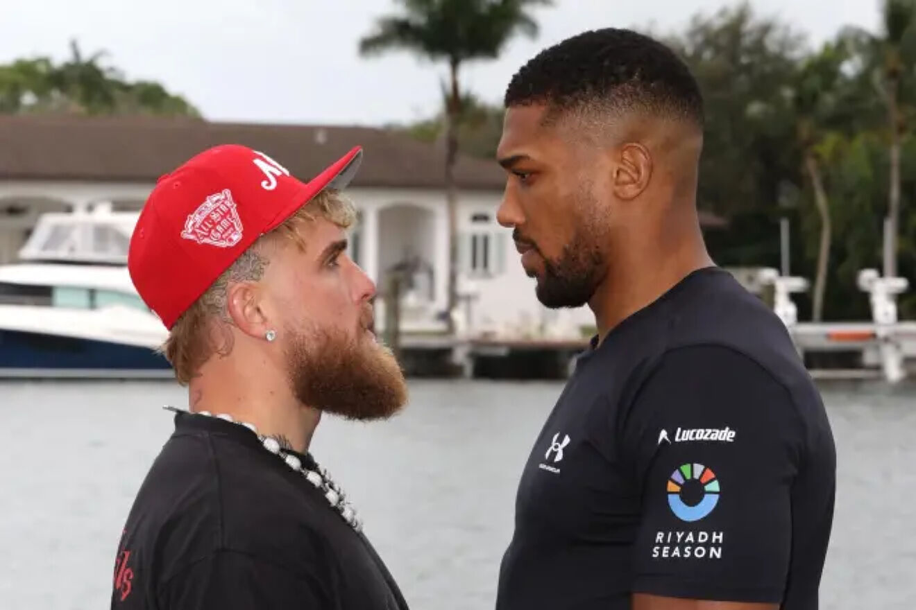 Anthony Joshua to Jake Paul: "I come from a good family... but if I can ...