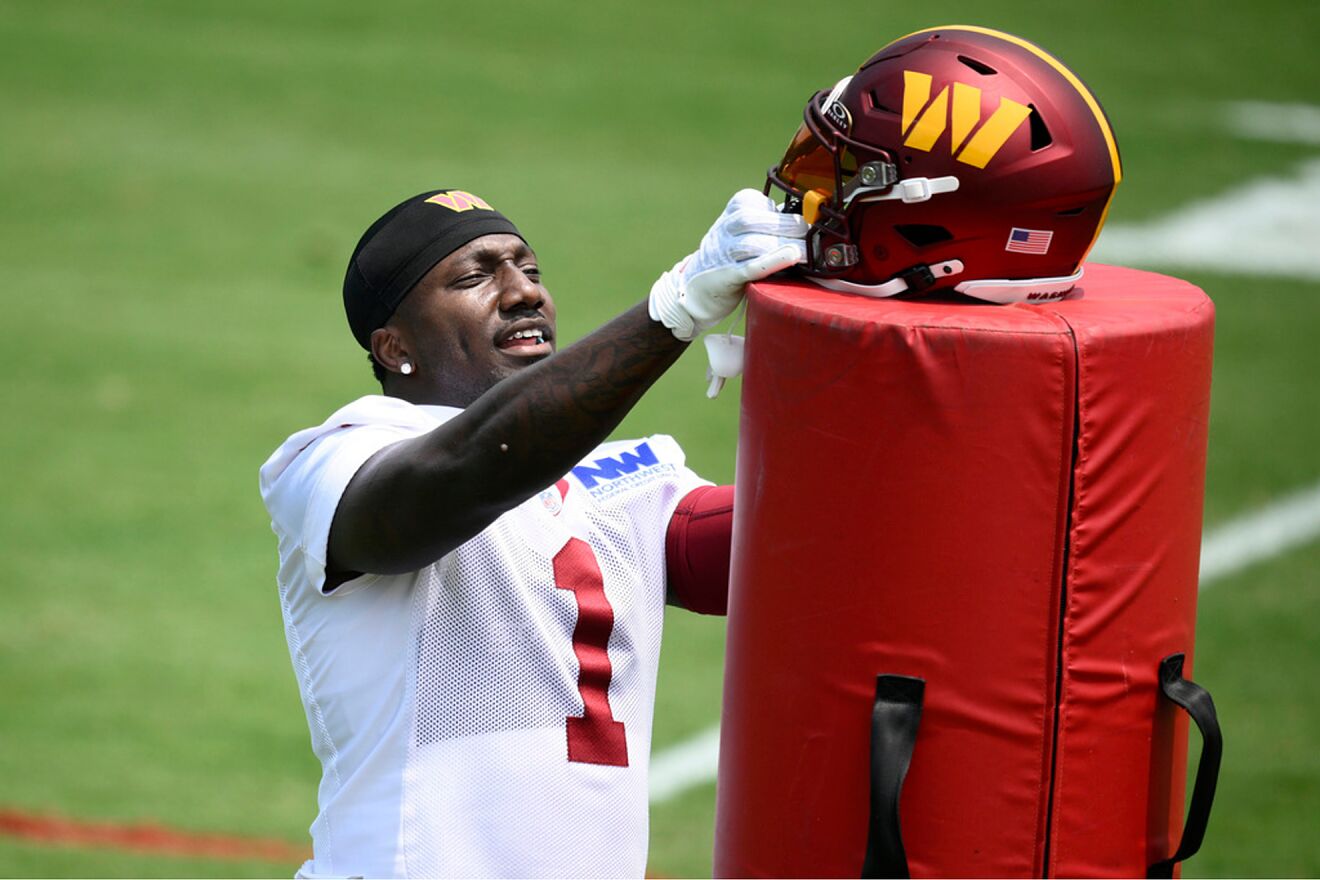 Deebo Samuel storms out of the interview after comments he didn't ...