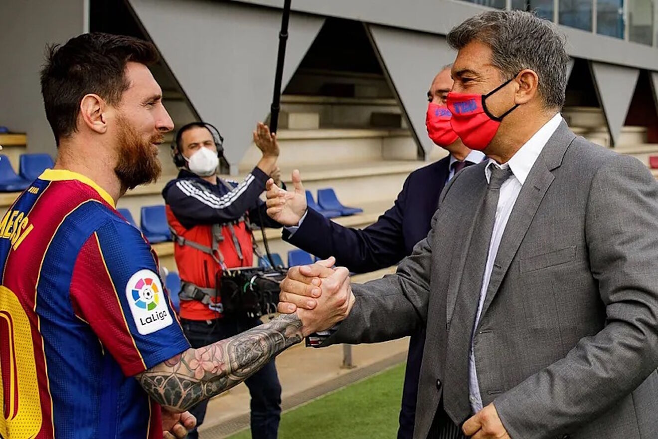 "Lionel Messi left Barcelona because he wanted to, nobody kicked him ...