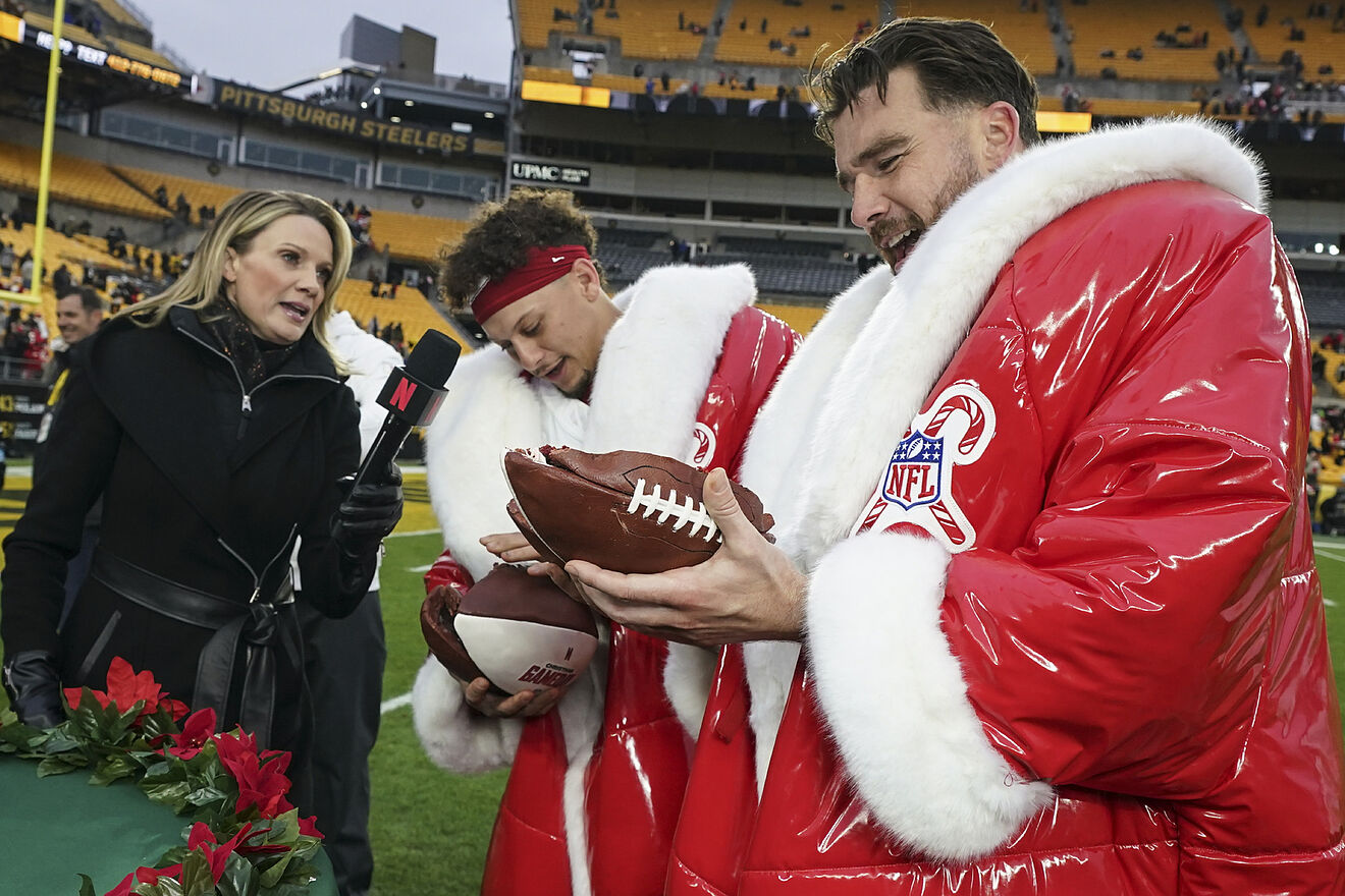 Patrick Mahomes surprises with his holiday gift for Travis Kelce: The ...