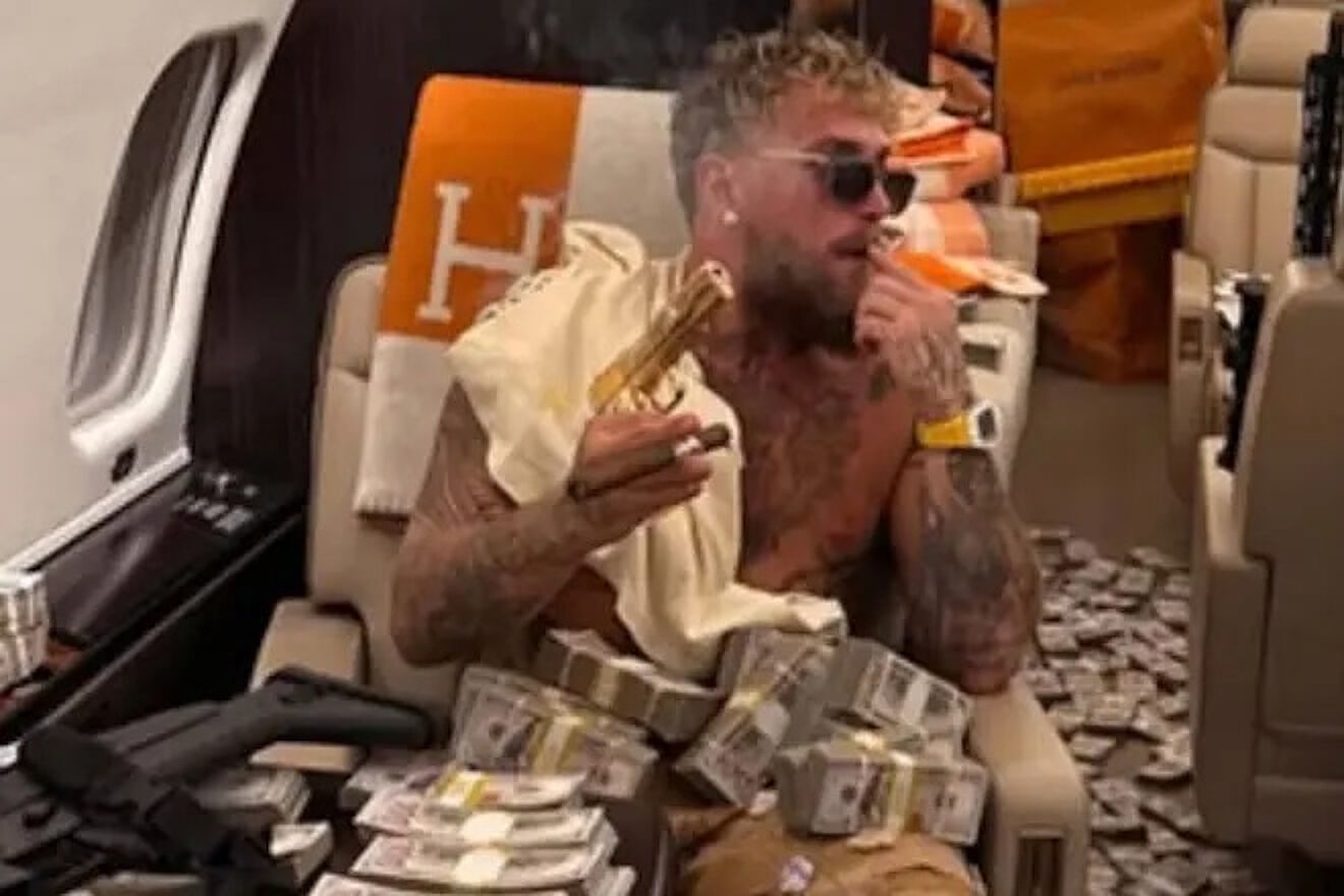 Jake Paul shows off the "failure" of his "American dream": broken jaw ...