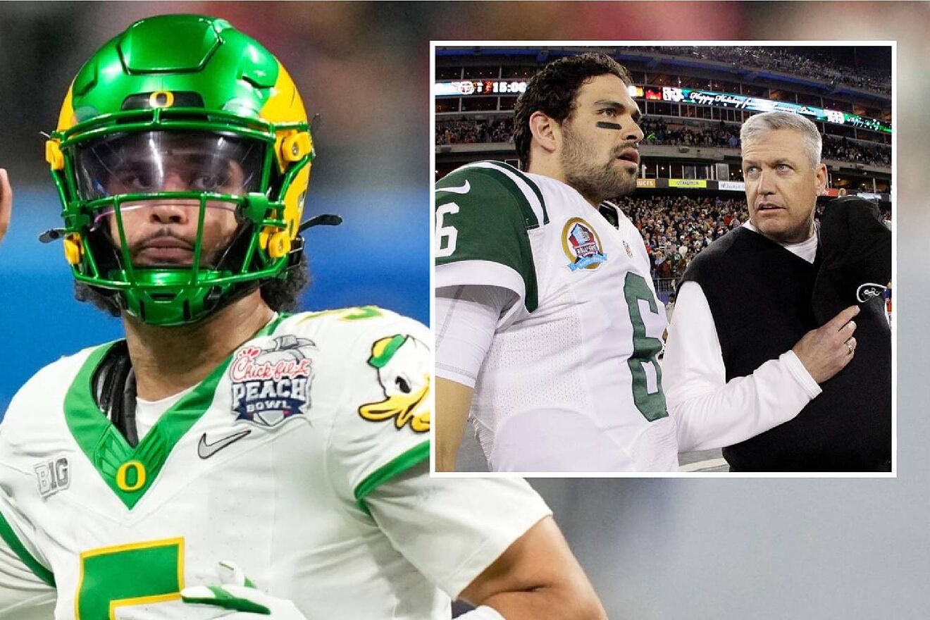 Dante Moore is going to destroy the New York Jets; the New York ...