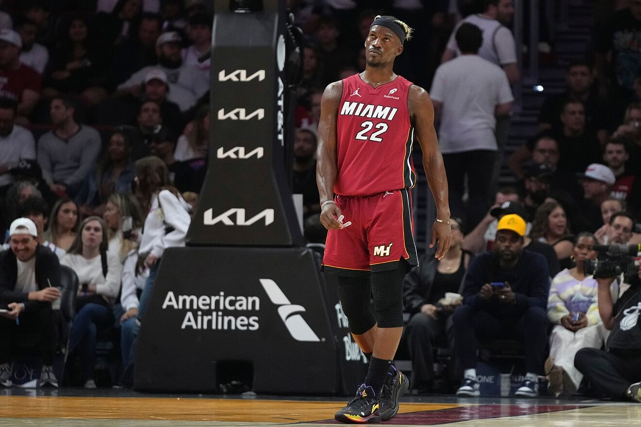 Jimmy Butler at it again as he is suspended once more by the Miami Heat ...