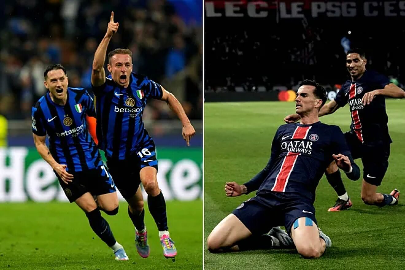 How many Champions League titles do Inter Milan and PSG have? | Marca