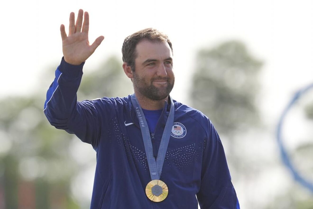 Great Scottie! Scheffler gets the Olympic gold medal in a thriller with ...