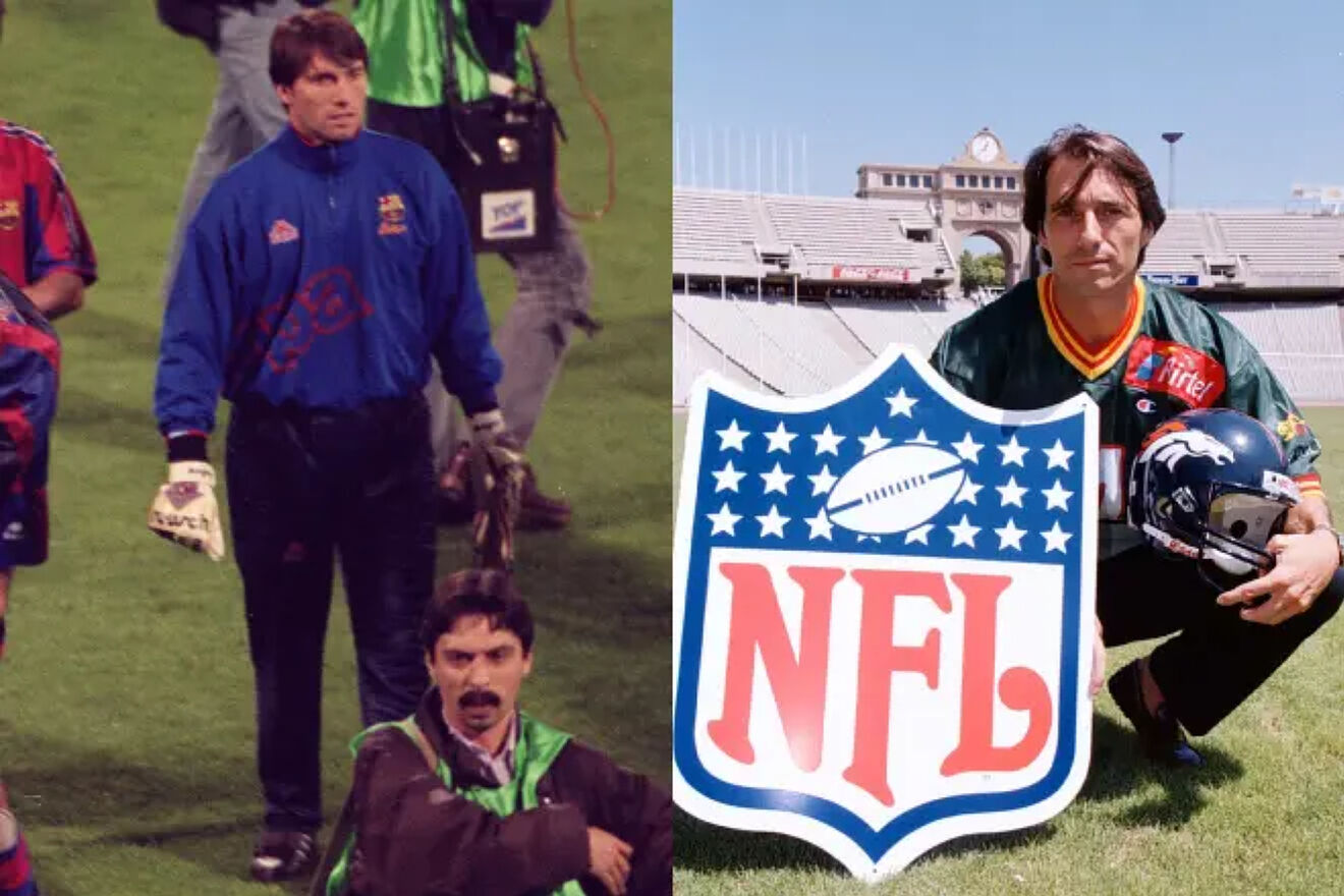 Angoy, Cruyff's son-in-law who was a Barcelona goalkeeper and turned ...