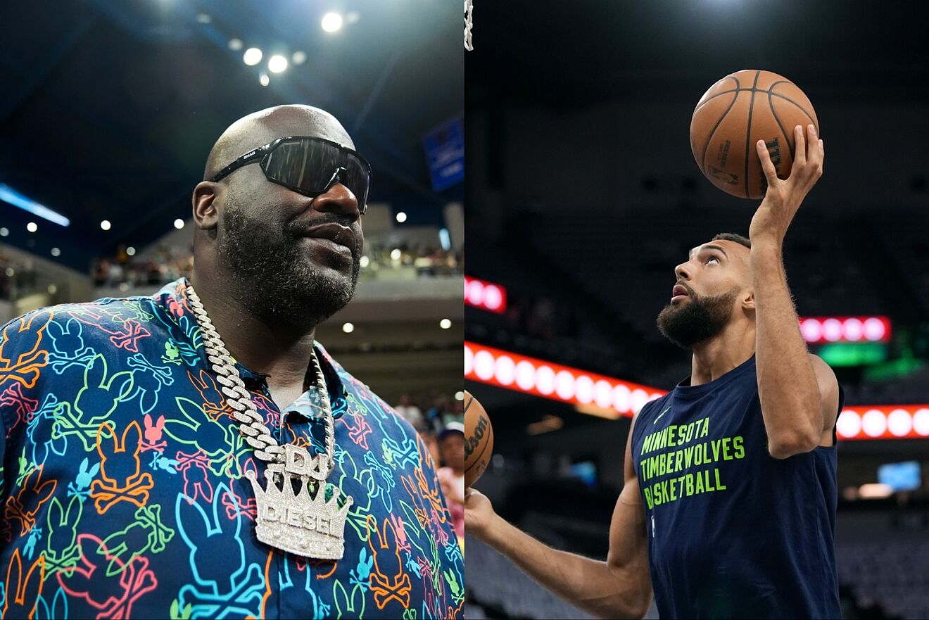 Rudy Gobert calls out Shaquille O'Neal for calling him the biggest ...