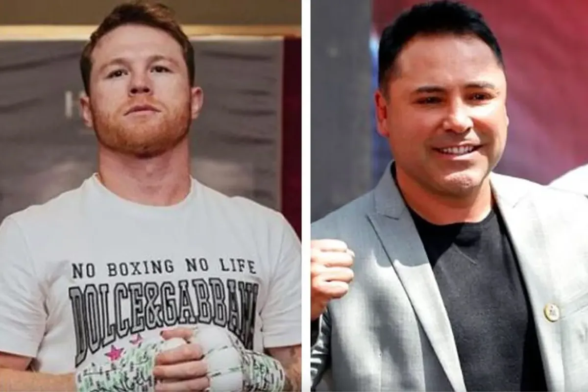Oscar De La Hoya swallows his words against Canelo Alvarez and applauds ...