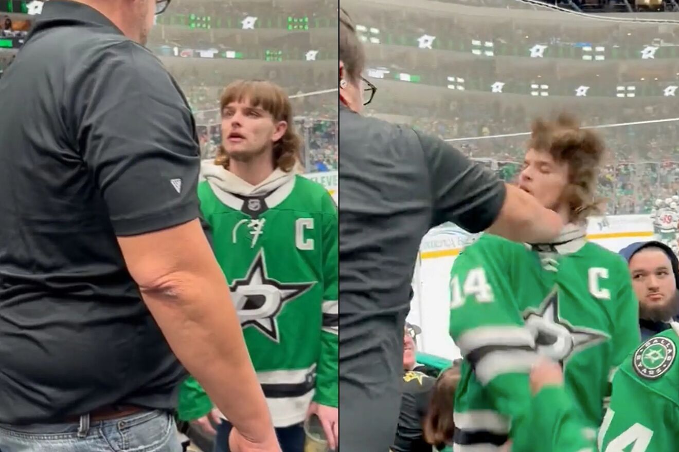 Dallas Stars fan punched in the face after saying N-word at game | Marca