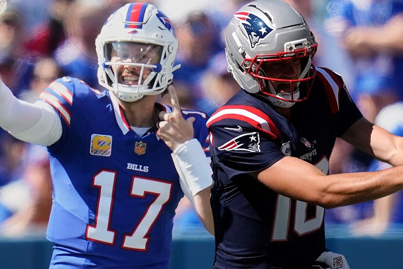 Stephen A. Smith overlooks Drake Maye and Josh Allen and picks his ...