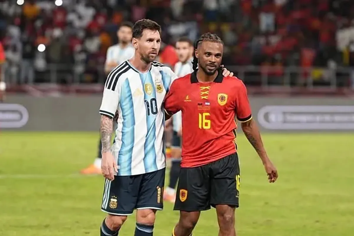 Leo Messi leaves an opponent so surprised by his response on the pitch ...