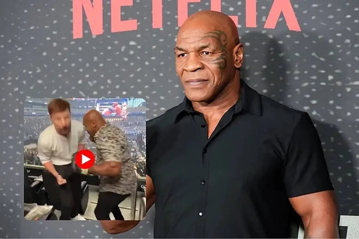 Mr Beast receives an unexpected punch from Mike Tyson in Las Vegas ...