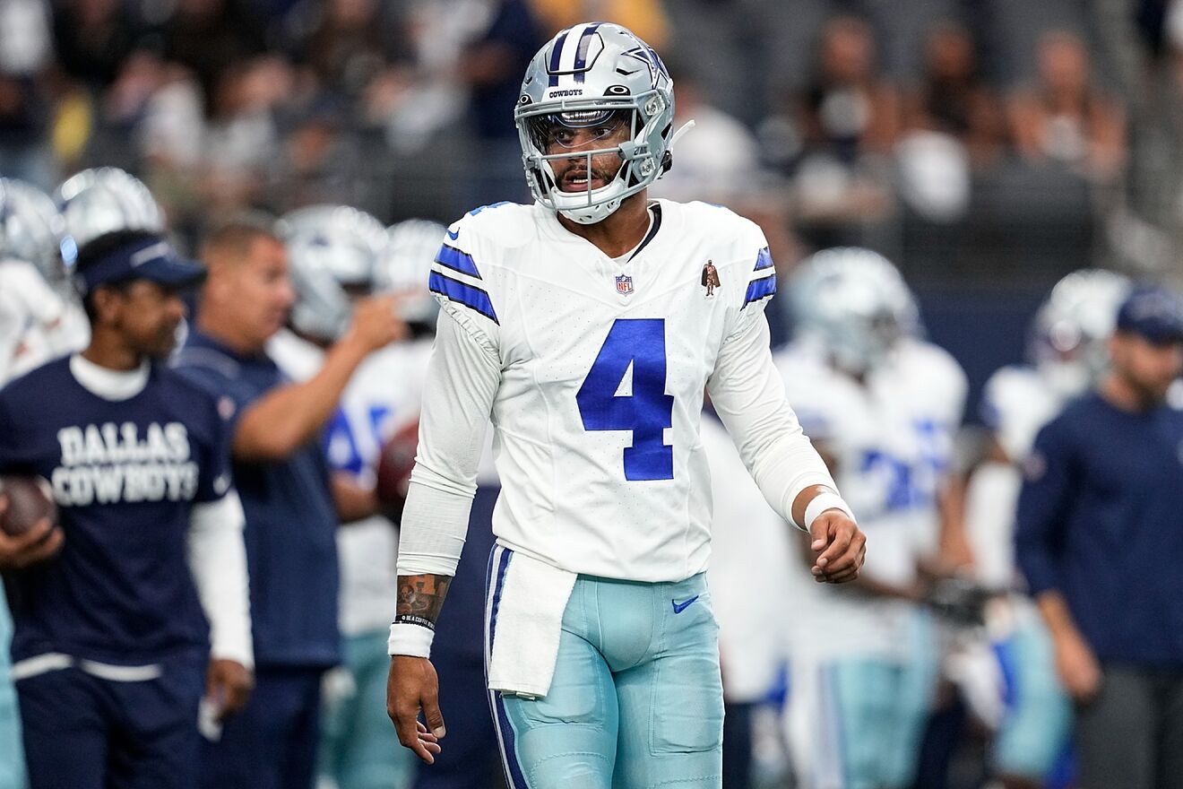 NFL fans roast Dak Prescott over postgame referee criticism after Lions ...