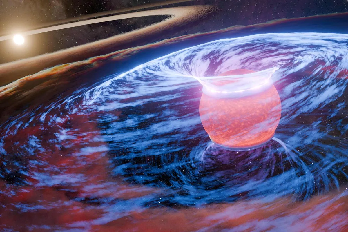 NASA shares stunning photo of "baby" planet growing around its star | Marca
