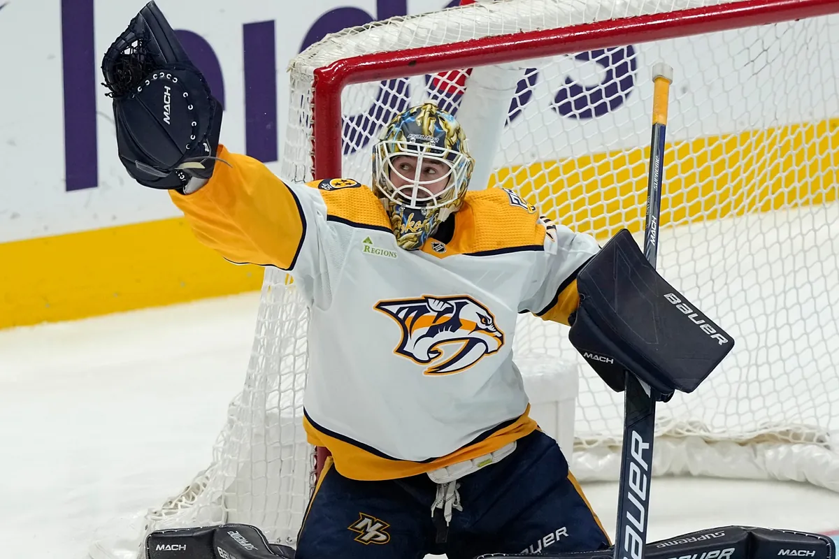 Nashville's goalie drama: Askarov demands a trade amid Predators ...