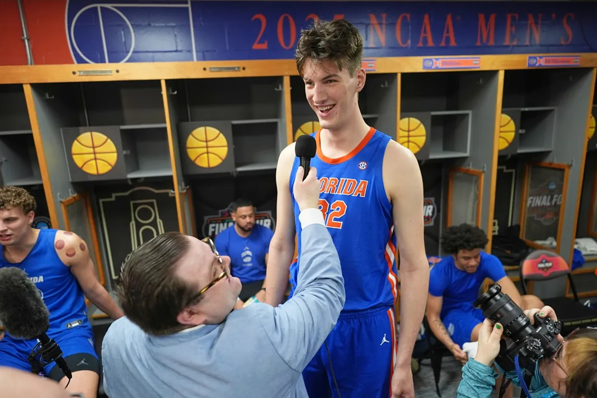 Gators' Olivier Rioux breaks college basketball height record: How tall ...
