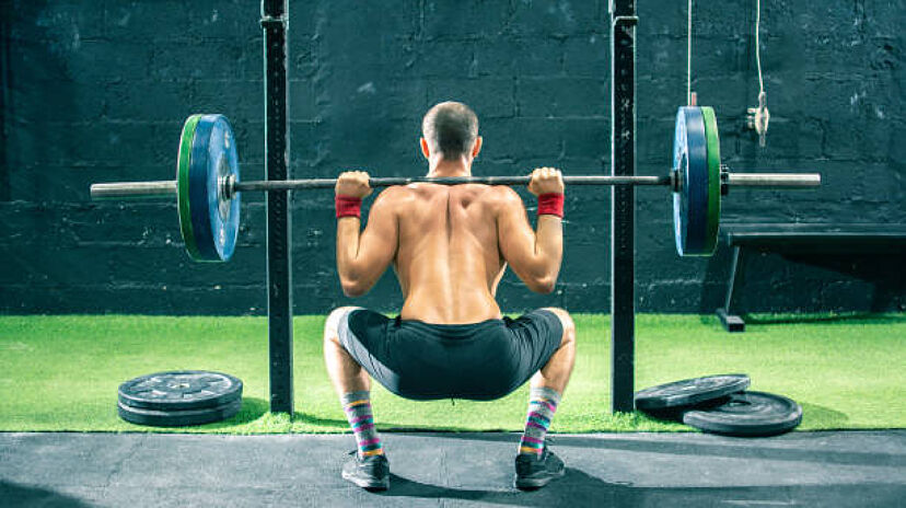 back squat barbell