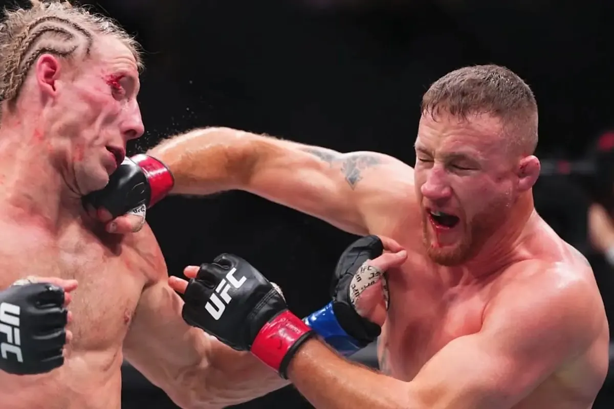 Justin Gaethje is crowned at UFC 324 and destroys Topuria vs Pimblett ...
