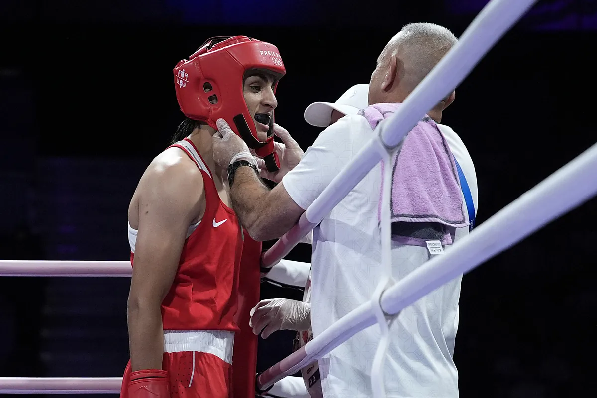 Female boxer recalls brutal fight with Imane Khelif as controversy ...