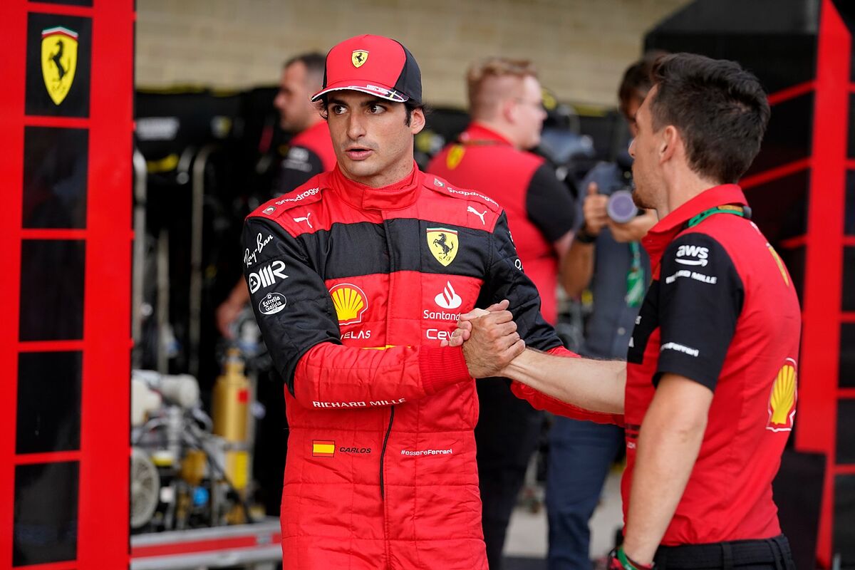 Ferrari dominates qualifying for the US Gran Prix, with Carlos Sainz ...