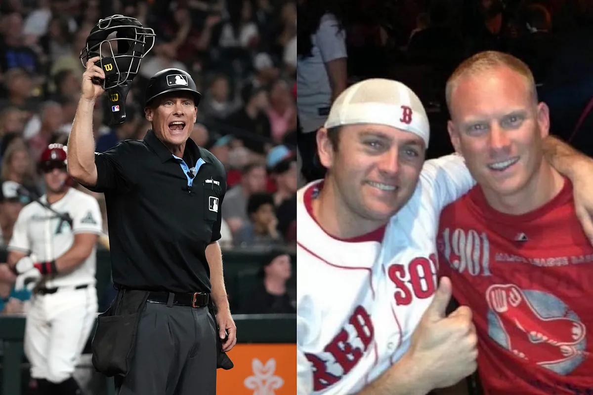 A photo in a Red Sox uniform haunts the umpire who annihilated the ...