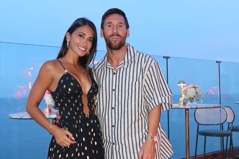 messi and partner