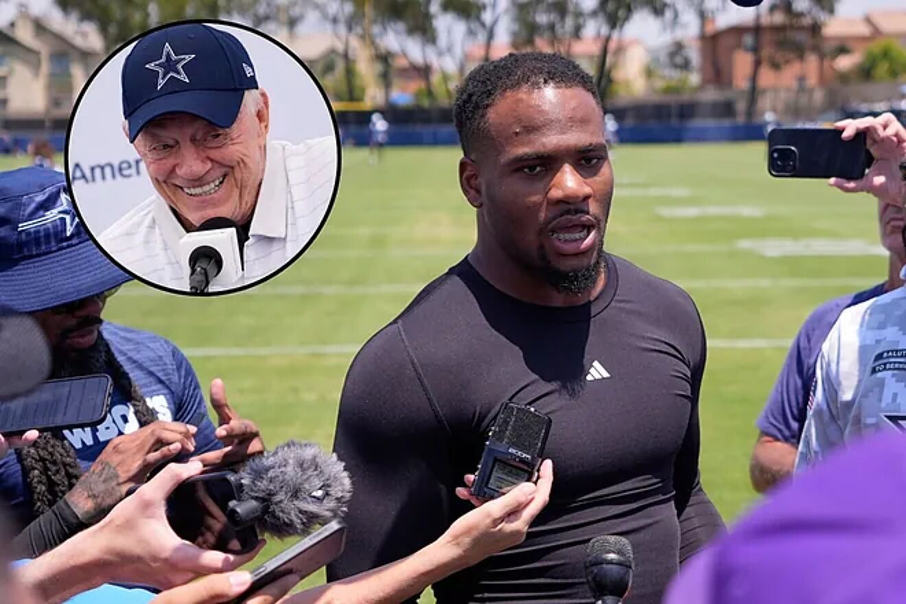 Micah Parsons tries to speed up contract talks with Cowboys and gives ...
