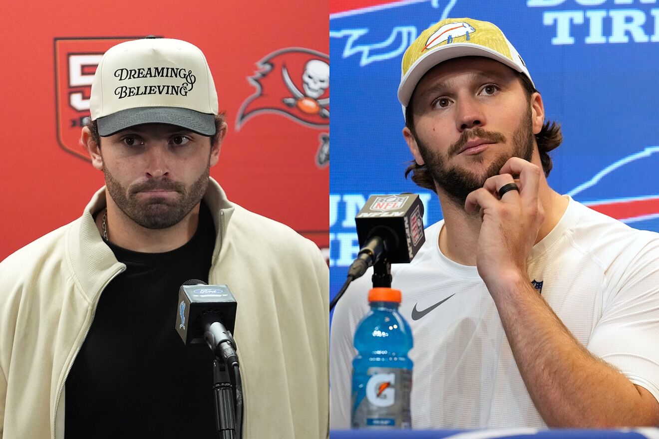 Baker Mayfield Trolls Josh Allen, and the Bills QB fires right back | Marca