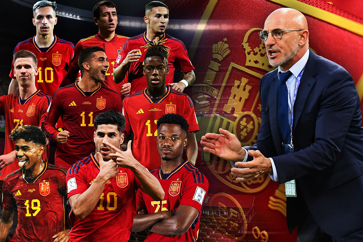 Selección española: La España de los extremos: nueve jugadores en lucha ...