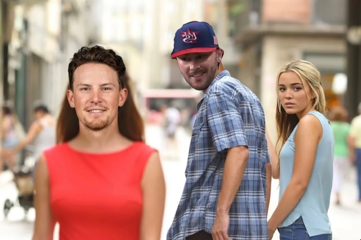 Paul Skenes finally smiles and Livvy Dunne turns it into a viral meme ...