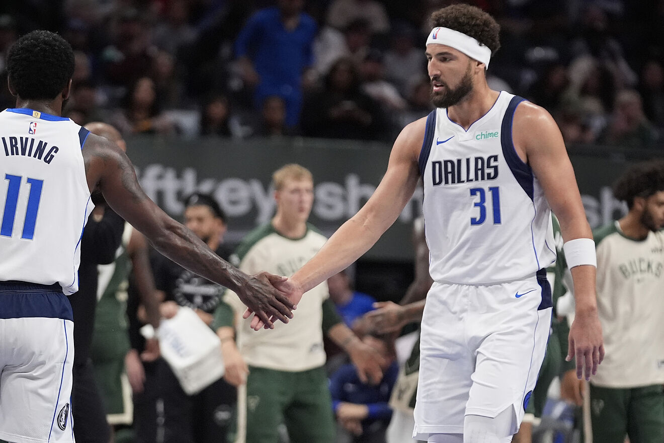 Klay Thompson doesn't miss Steph Curry and now adores Luka Doncic in ...