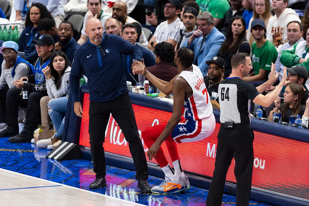 Kevin Durant and Jason Kid's interaction sparks rumors that he could be ...