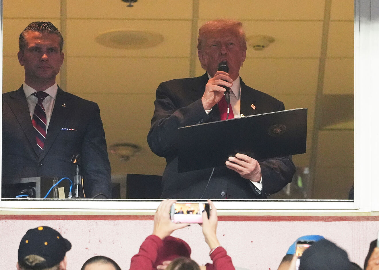 Donald Trump attacks Joe Biden during Fox NFL broadcast - and calls a ...
