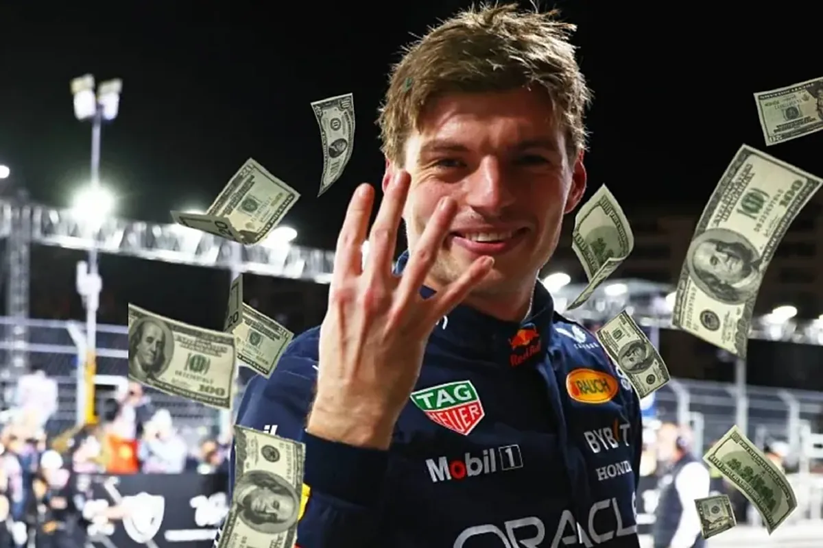How much money has Verstappen earned for his 4th F1 World Championship ...