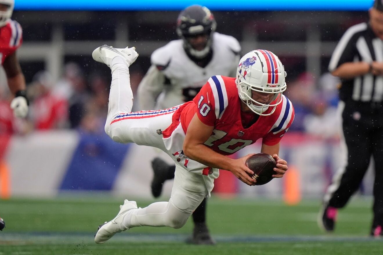 Drake Maye passes Patriots test with flying colors in loss to Texans ...