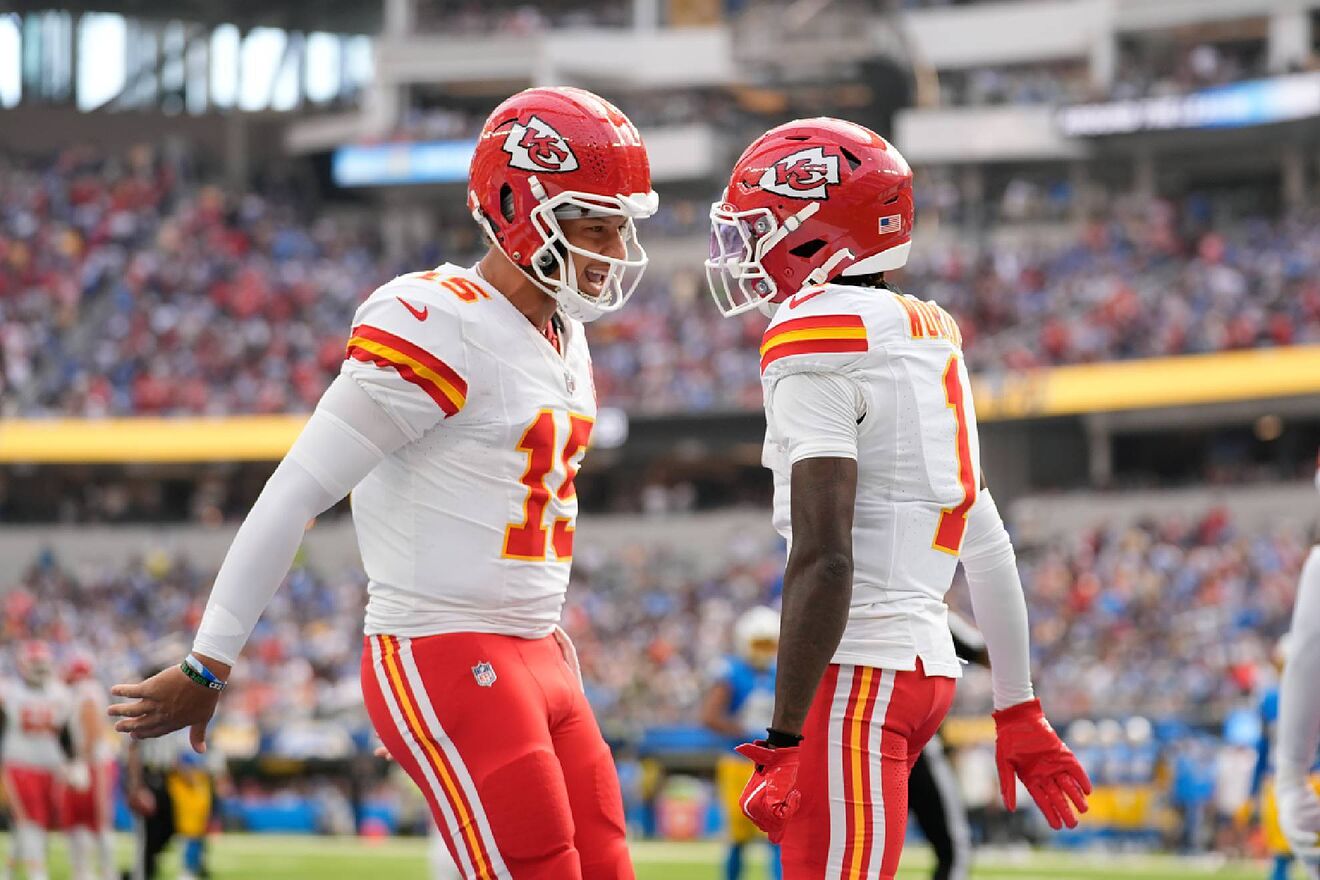 Xavier Worthy forced Patrick Mahomes to step up - and the Kansas City ...