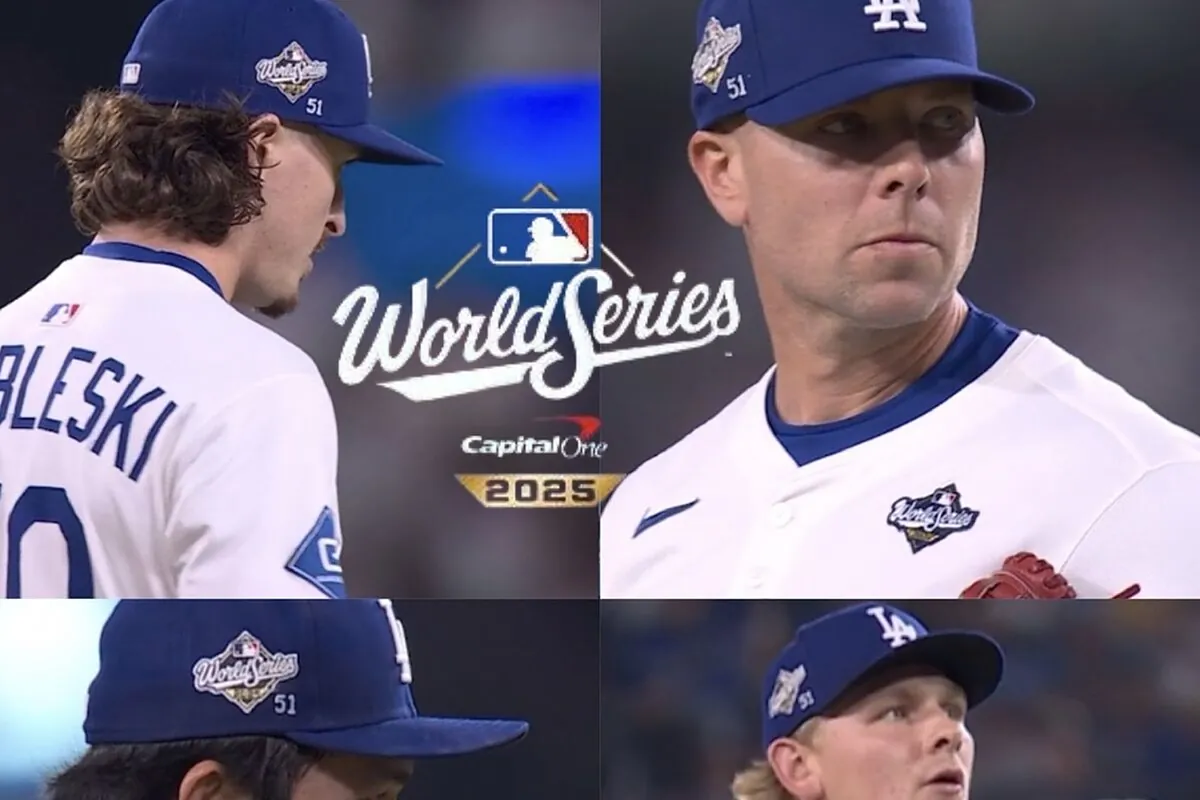 The mysterious reason Dodgers pitchers wear '51' on their caps during ...
