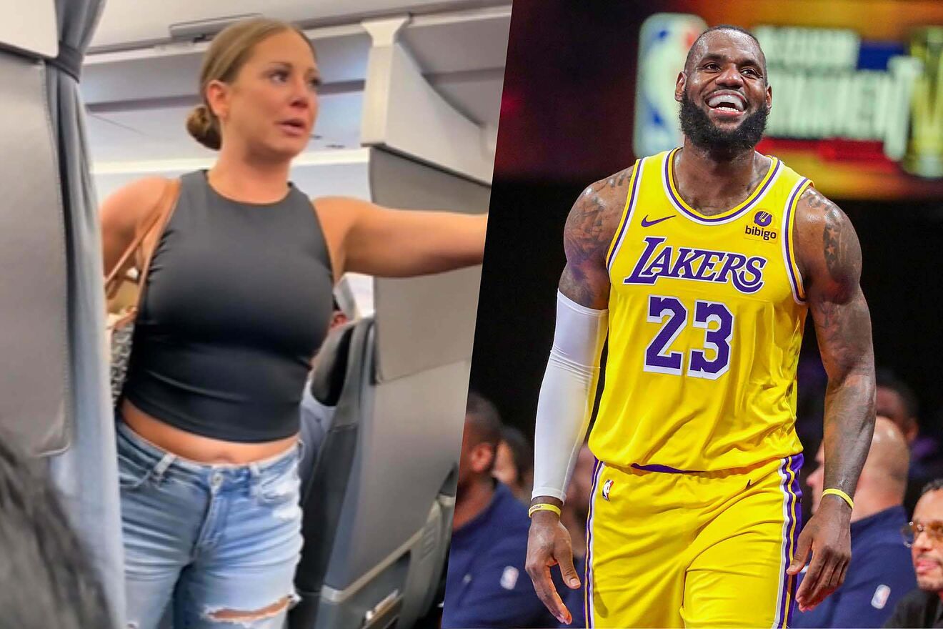 LeBron James uses classic airline video to flex masterpiece performance ...
