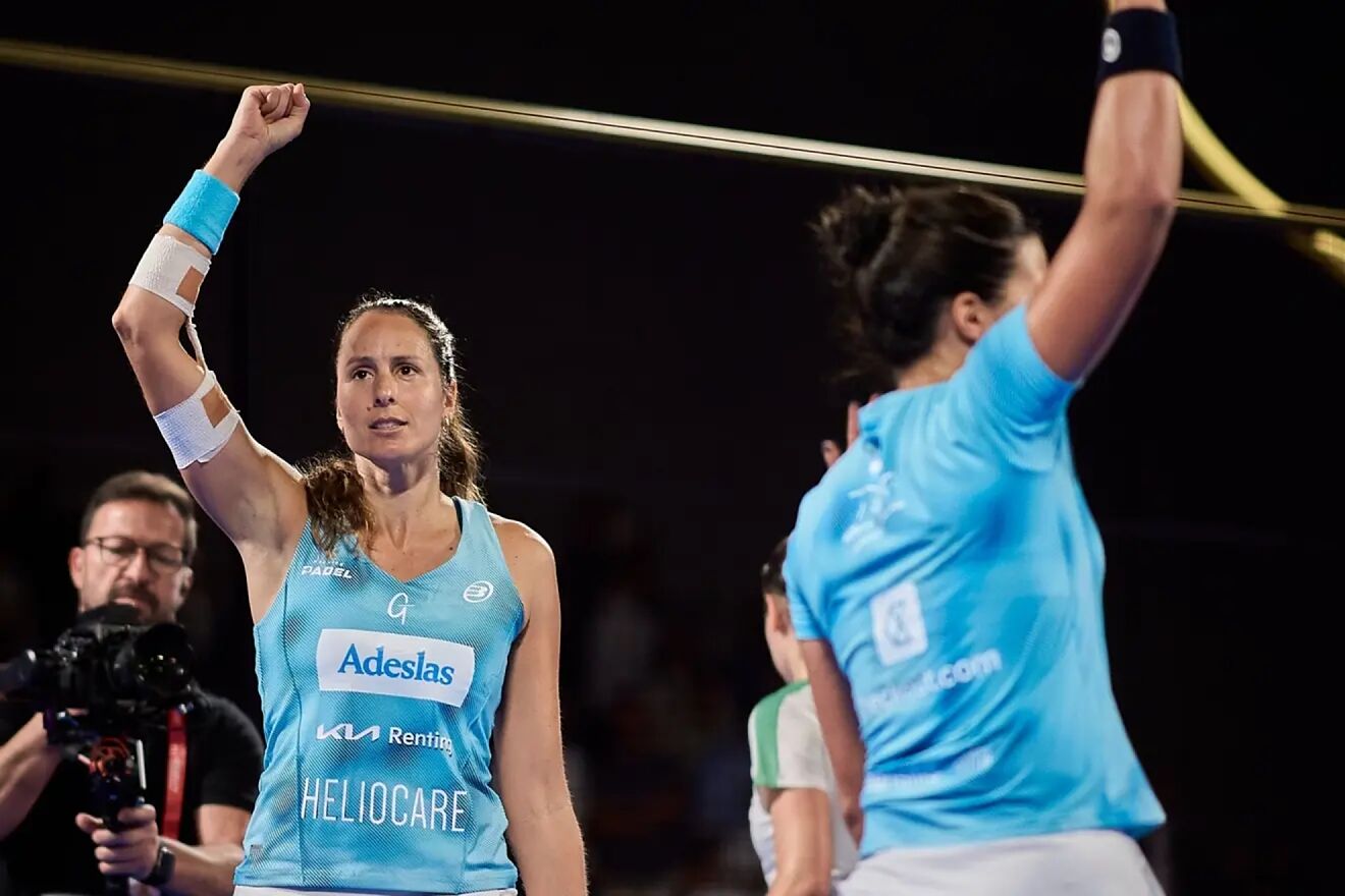 Gemma and Delfi on a roll in Miami: comeback against Ari and Paula and ...