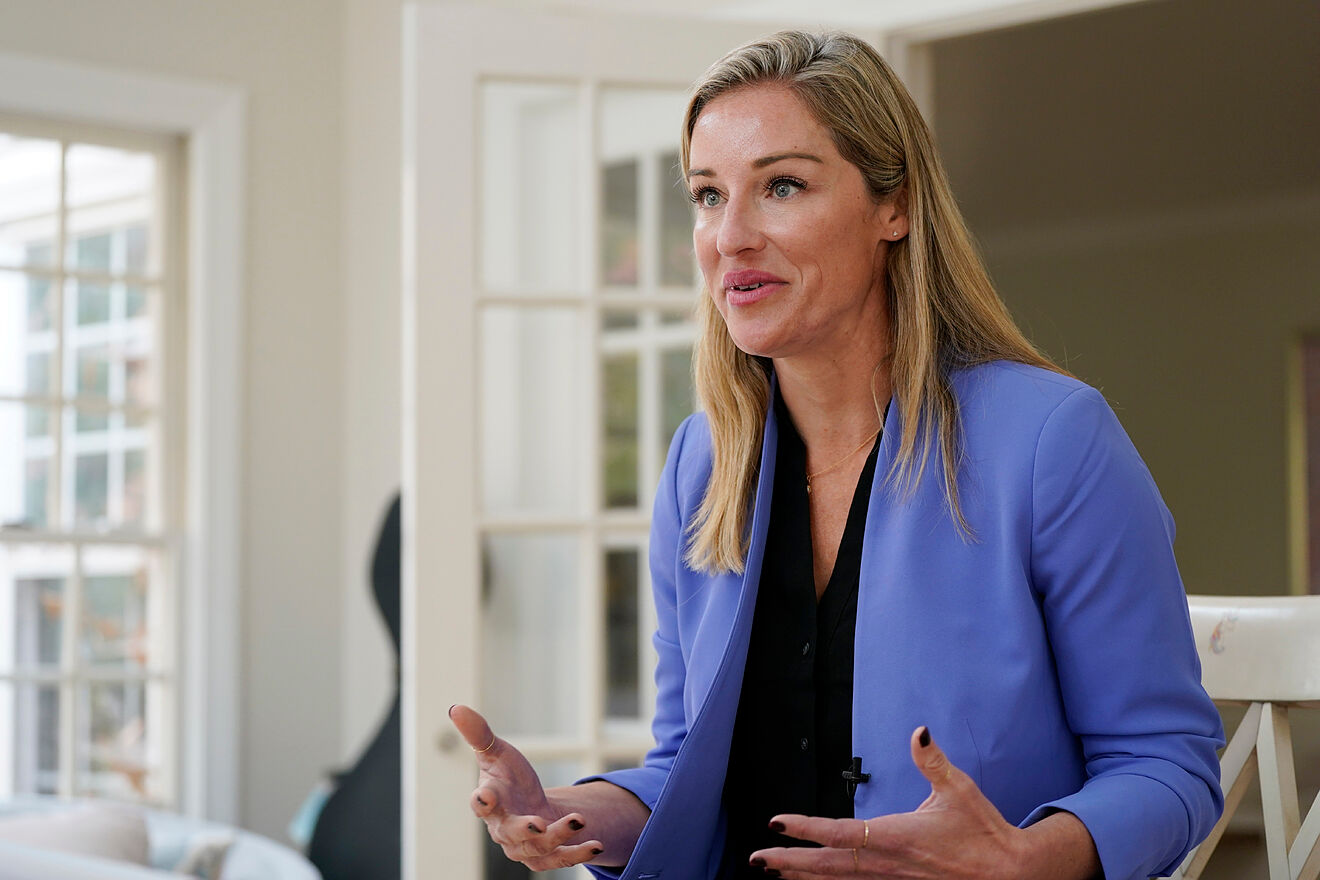 Susanna Gibson Payne, the Democratic candidate who recorded sex videos with her husband ...