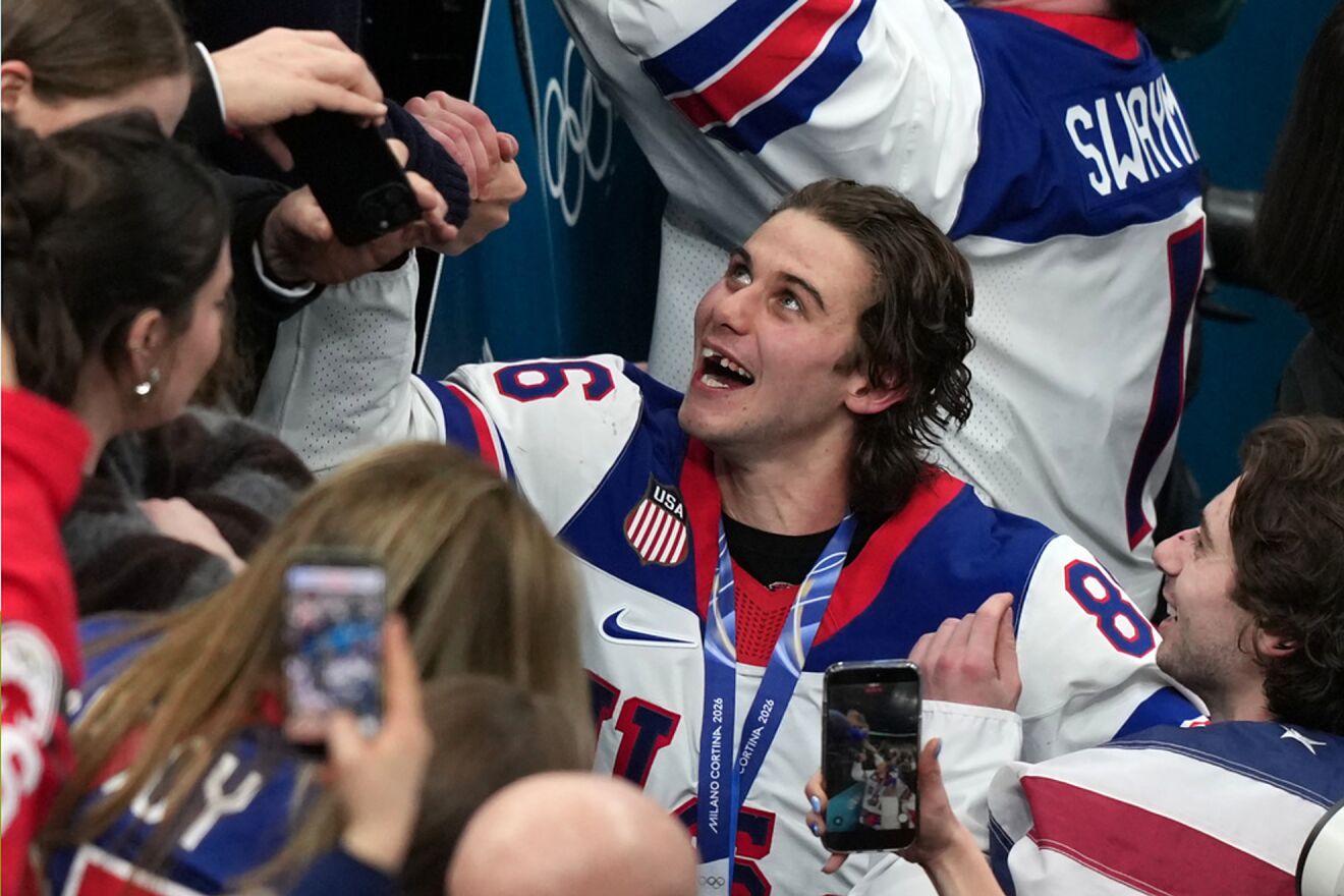 American hero Jack Hughes 'so proud to be American' after winning ...