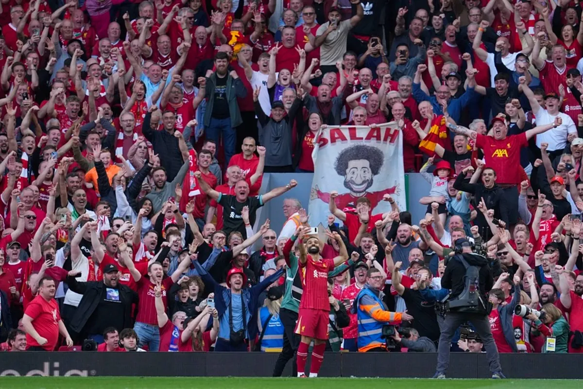 Liverpool wins Premier League for record-equaling 20th top-flight title ...