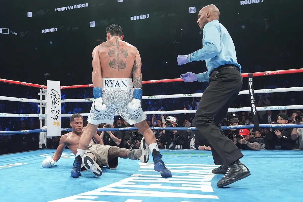 Devin Haney's father furious over Ryan Garcia's alleged positive test ...