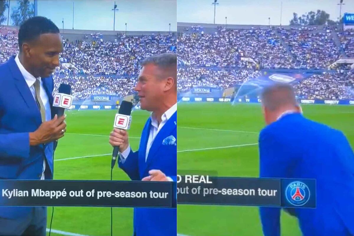 ESPN analyst collapses on live TV as co-anchor pleads for help | Marca