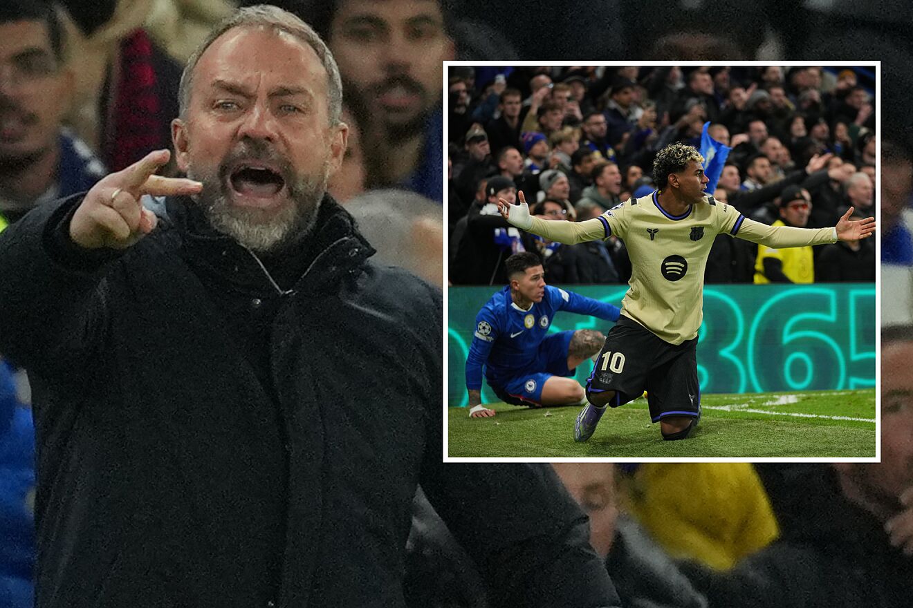 Barcelona brings a brutal end to Hansi Flick's Champions League streak | Marca