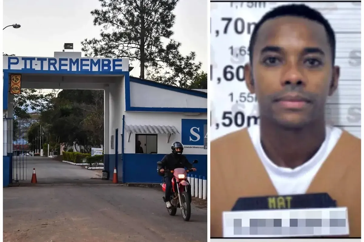 Robinho sees the light of day in prison: his nine-year sentence for ...