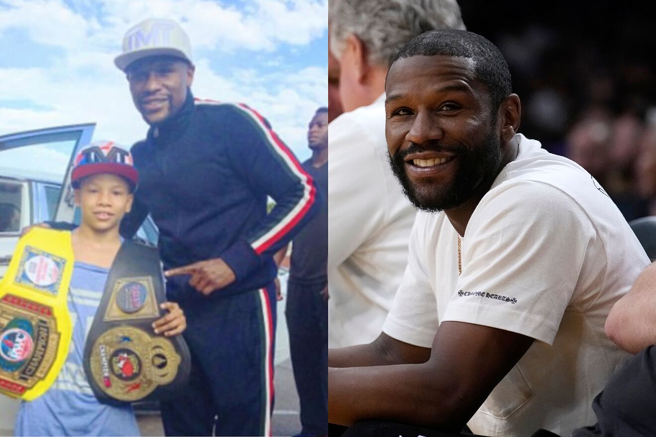 The 'next Floyd Mayweather' who Money has taken as a protege steps in ...